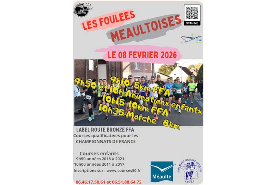 Les Foulées Méaultoises | Méaulte, France | Feb 08, 2026 (Sun)