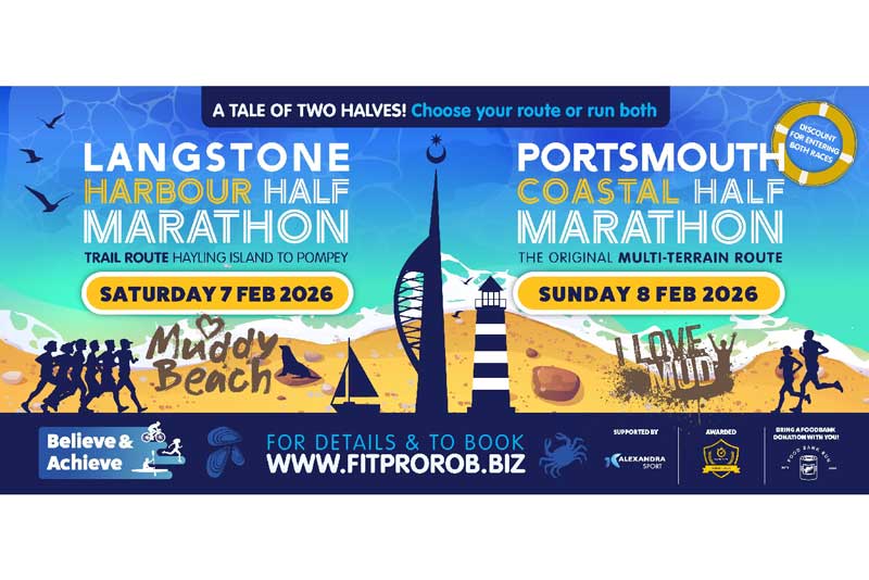 Portsmouth/Langstone Coastal Half Marathon | Tipner, United Kingdom ...